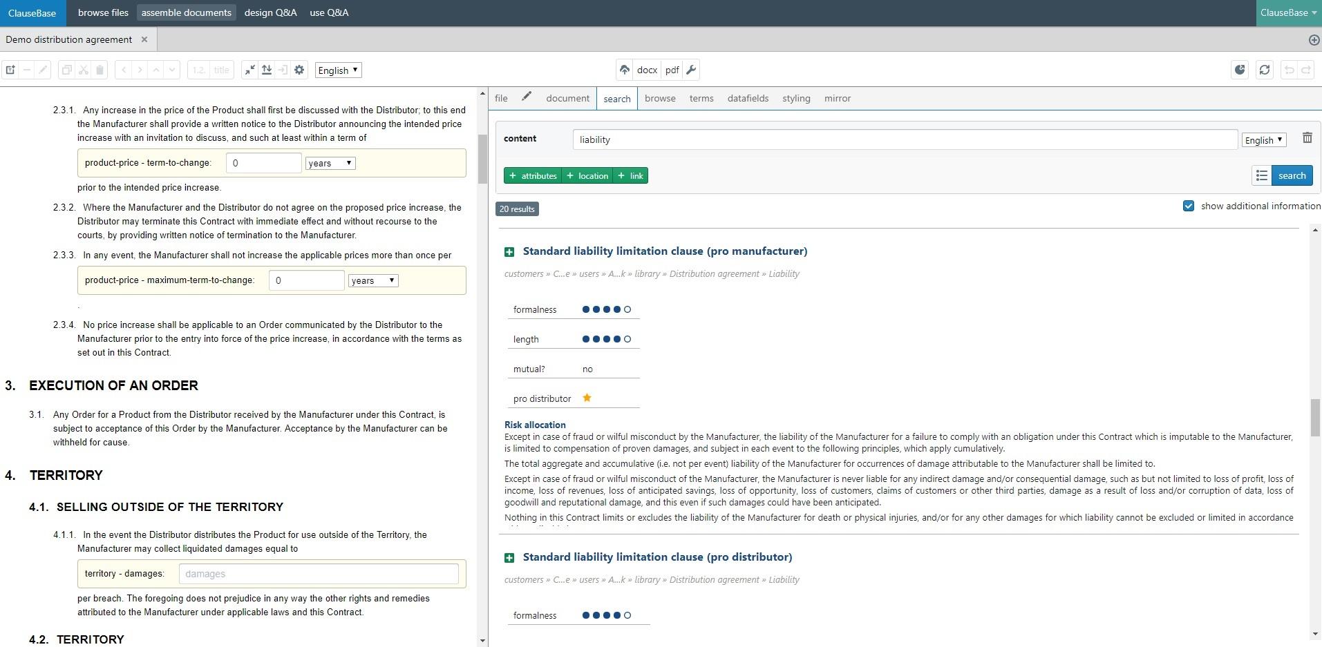 Clausebase : Reviews, Test & Pricing | Appvizer