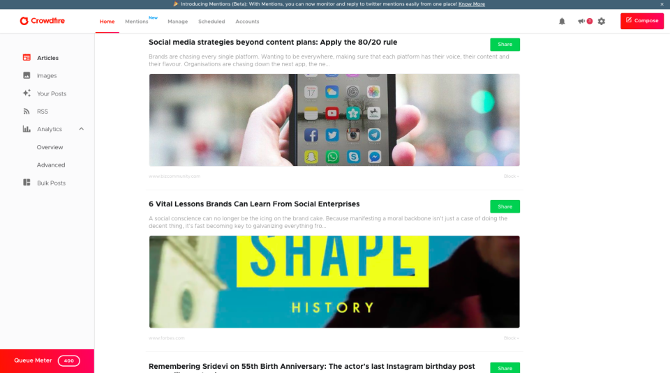 Crowdfire : Reviews, Test & Pricing | Appvizer