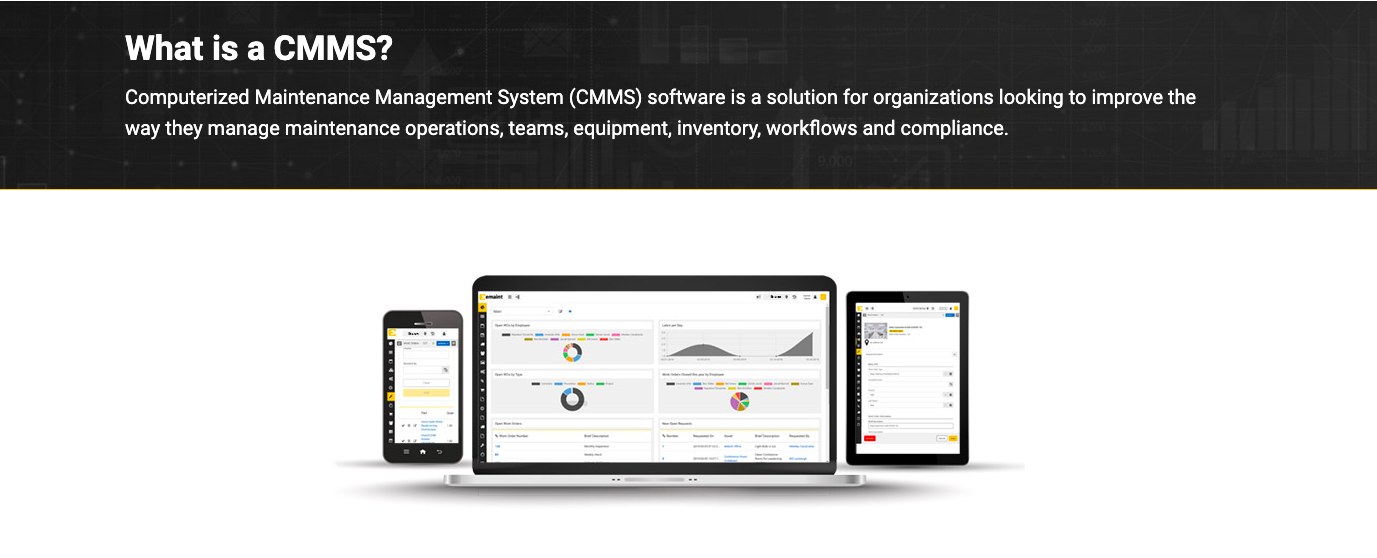 eMaint CMMS : Reviews, Test & Pricing | Appvizer